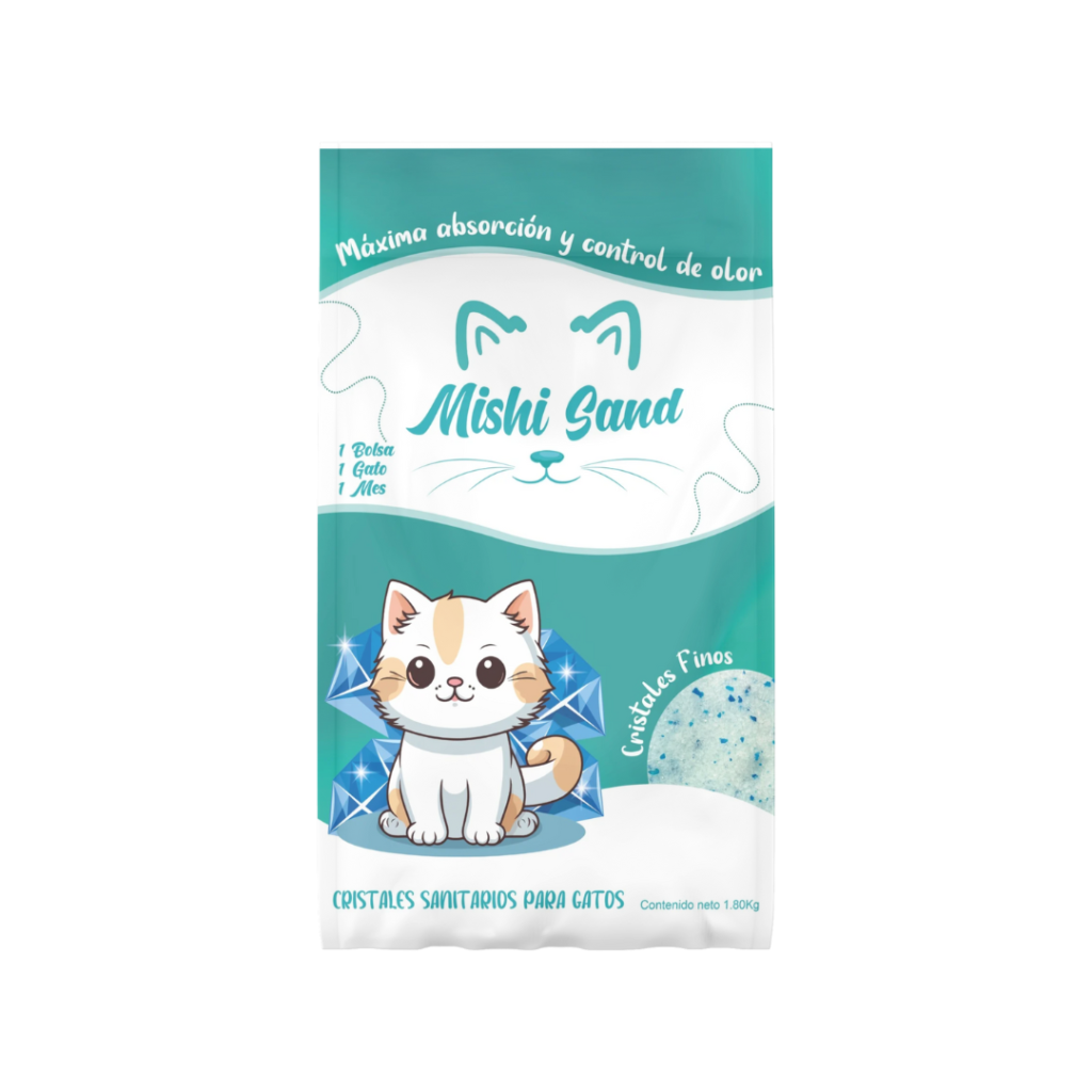 Mishi Sand x 4 kg - Sustrato sanitario para gatos | Rankana